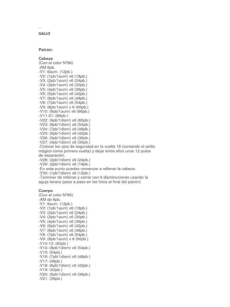 GALLO | PDF