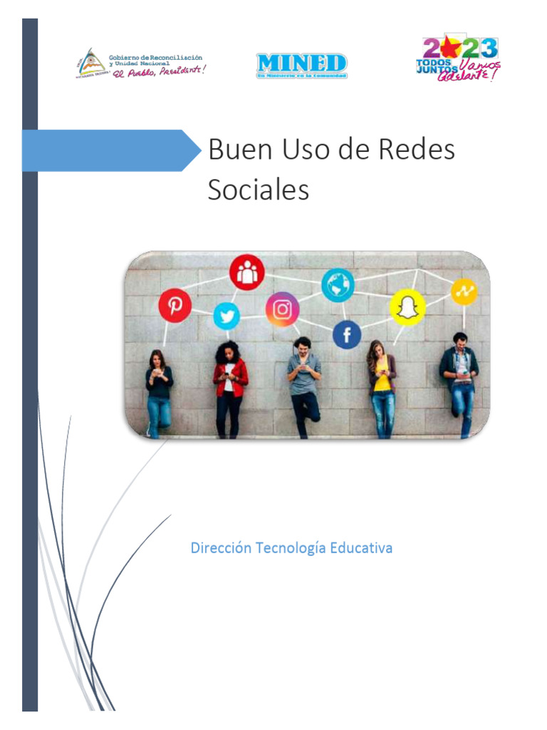 Buen Uso de Las Redes Sociales | PDF | Servicio de redes sociales | Internet