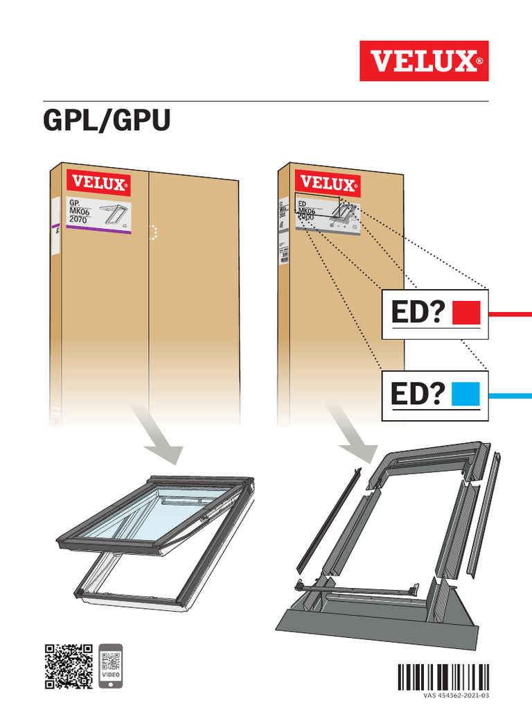 Velux GPL Installation Guide | PDF