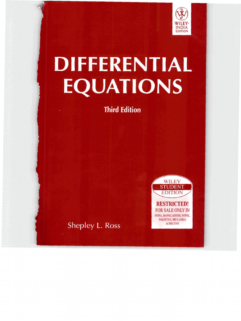 Differential Equations | PDF Differential Equations | PDF