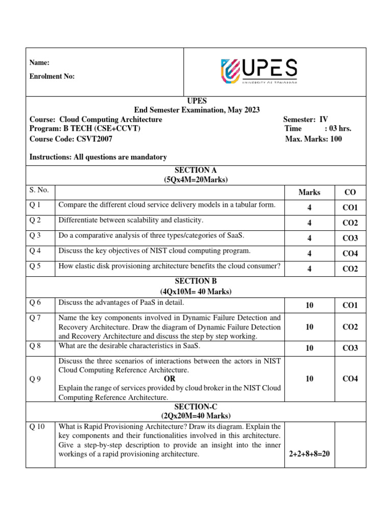 CCVT in Cloud Computing Exam Guide | PDF | Cloud Computing | Computing