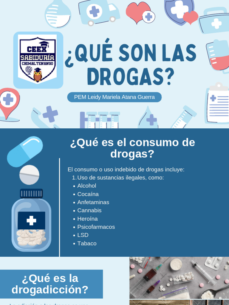 Que Son Las Drogas | PDF | Drogas | La dependencia de sustancias