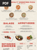 Colcachios Menu | PDF | Salad | Foods