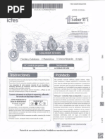 ICFES 2024 - Cuadernillos 1 y 2 | PDF