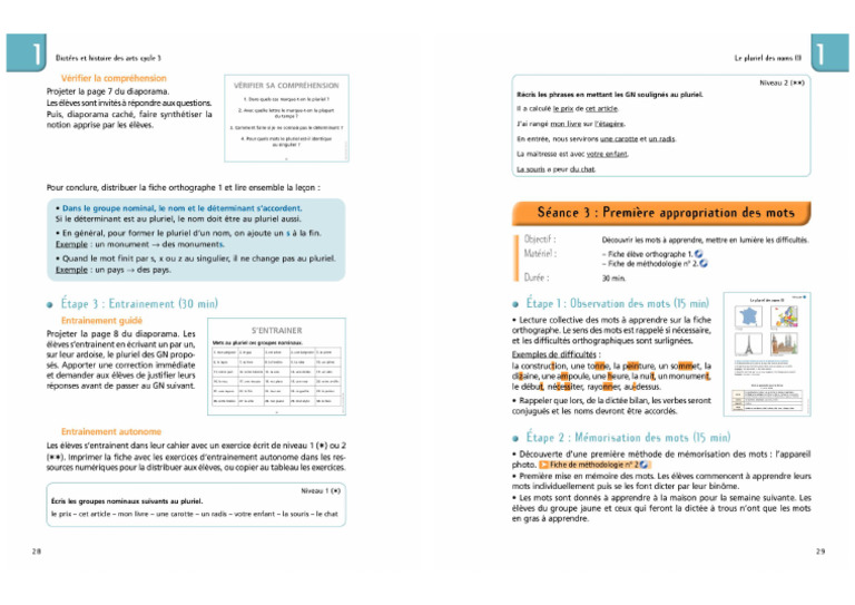 Dictées Et Histoire Des Arts - Cycle 3 - NED3 | PDF