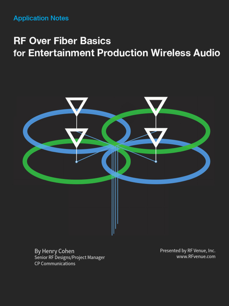 RF Over Fiber for Wireless Audio | PDF | Optical Fiber | Wavelength ...