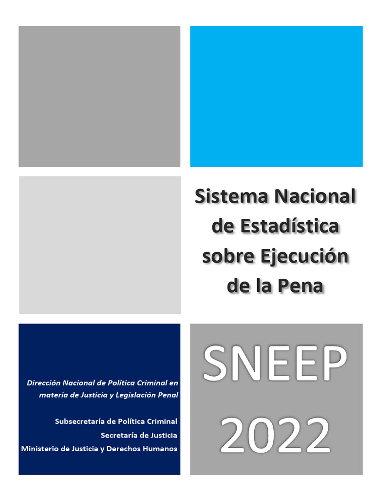 Informe Sneep Argentina 2022 | PDF | Pena capital | Prisión