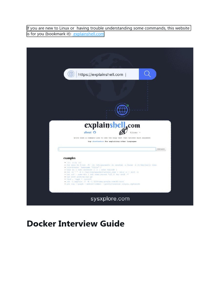Docker Interview Guide | PDF | Cache (Computing) | Computer Engineering