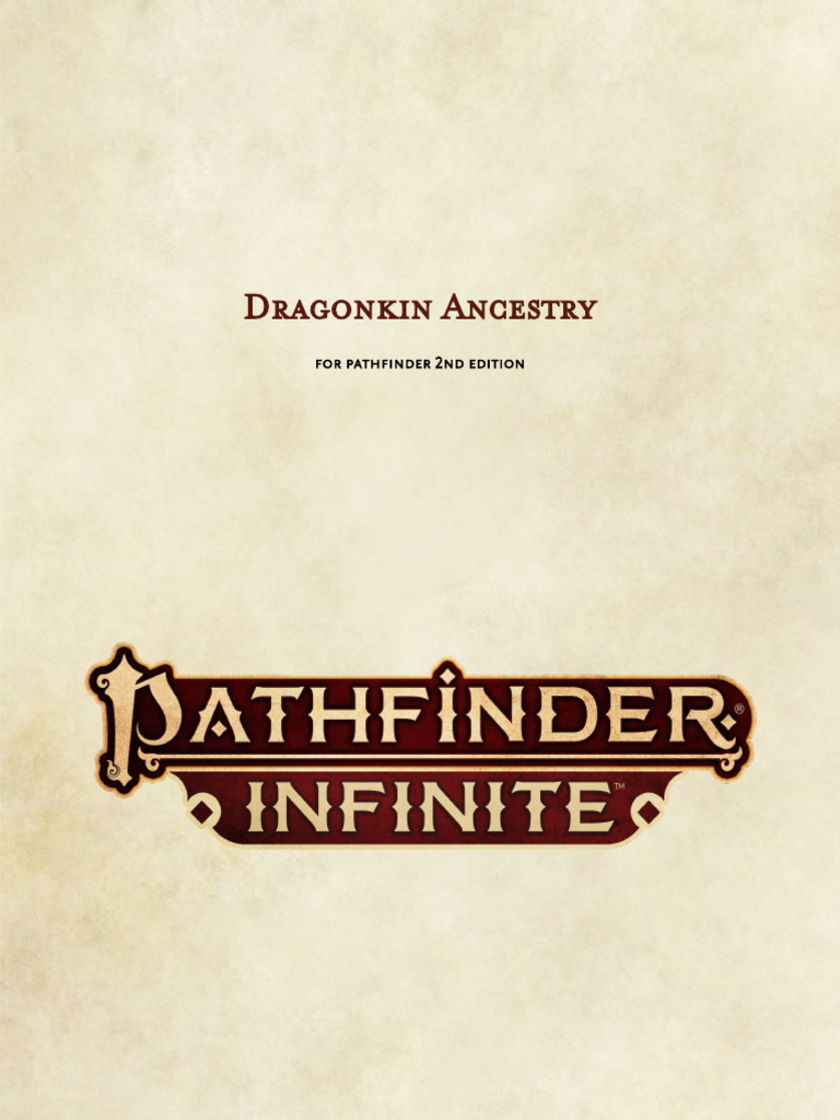 PF2E Ancestries - Dragonkin | PDF