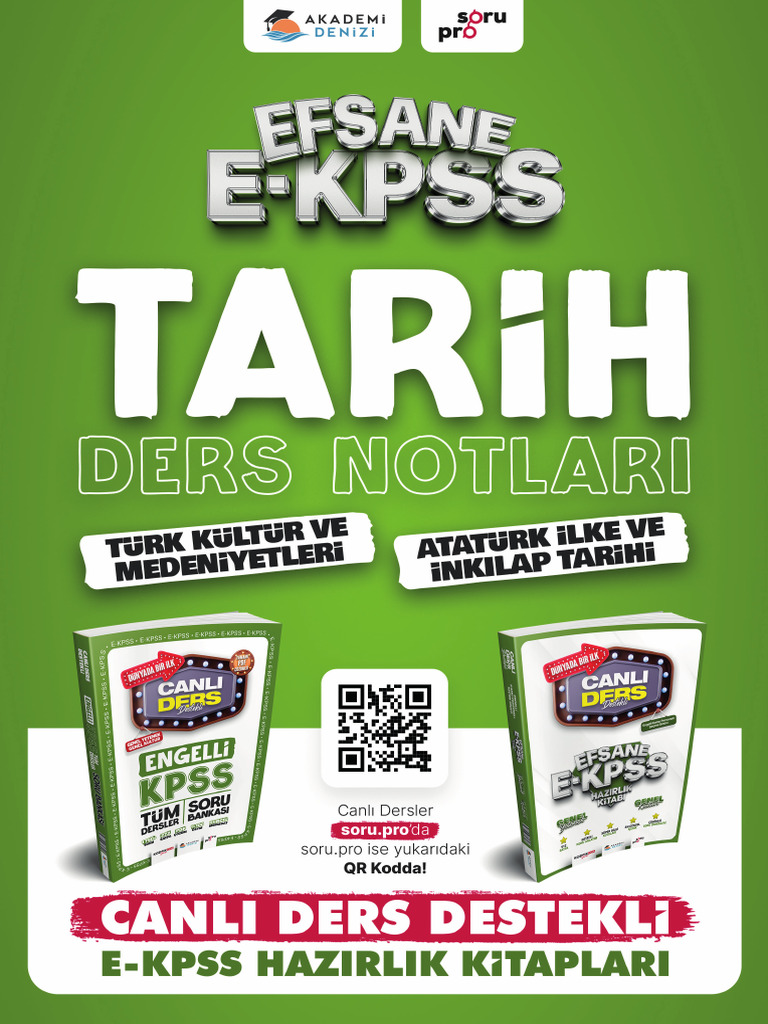 E-KPSS Tarih Ders Notlar | PDF