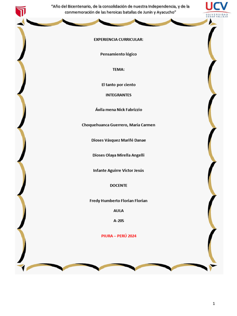 S08 - El Tanto Por Ciento - Grupo5 | PDF | Economias