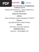 Características de Diodos en DC | PDF | Diodo | Corriente continua