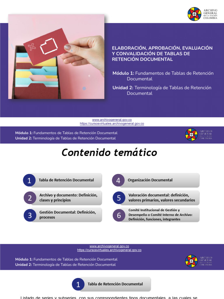 Terminologia de TRD | PDF | Gestión de registros | Archivo