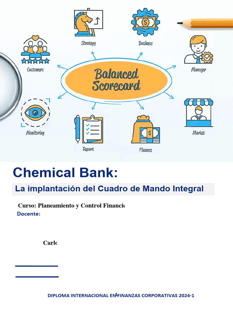 TF - Planeamiento y Control Financiero - BSC - Grupo1-125 | PDF | Negocios