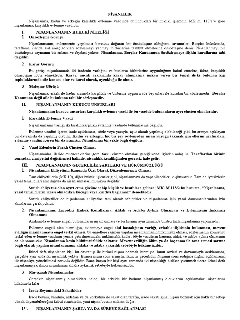 Aile Hukuku Kitap Ozeti-Donusturuldu | PDF