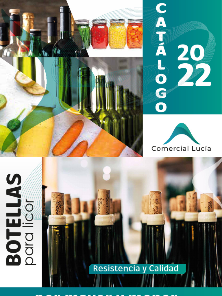 Catalogo Comercial Lucia 2022 | PDF | Botella