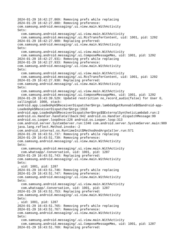 Pm Debug Info Pdf Android Operating System Personal Digital