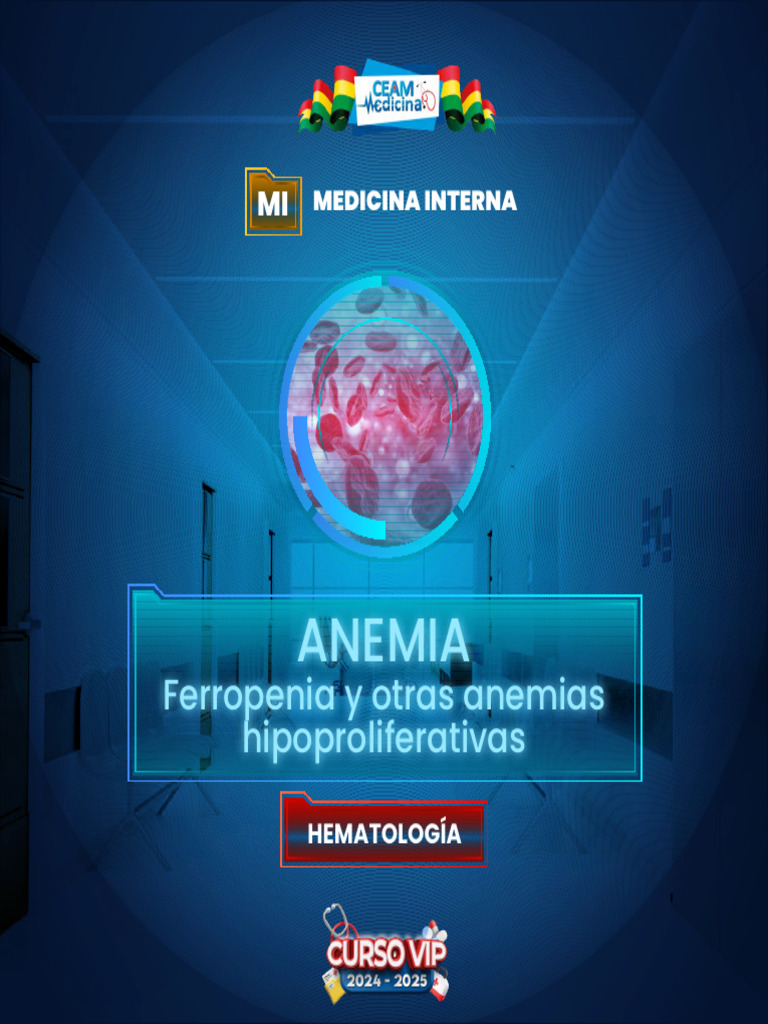 Anemia 2024 | PDF | Anemia | Especialidades Medicas
