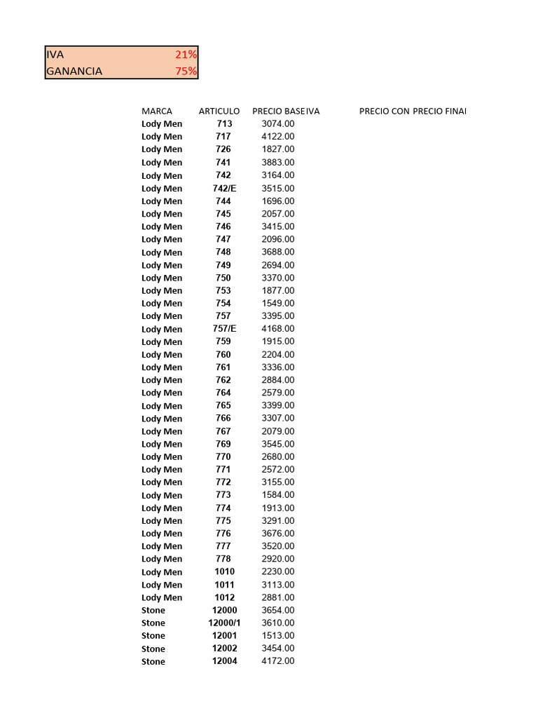 Parcial Excel - Info i | PDF Parcial Excel - Info i | PDF