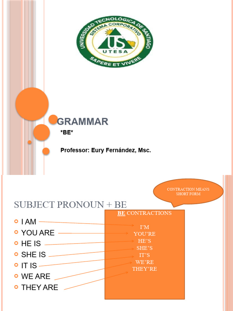 Unit 1 - Grammar | PDF | Verb | Adjective