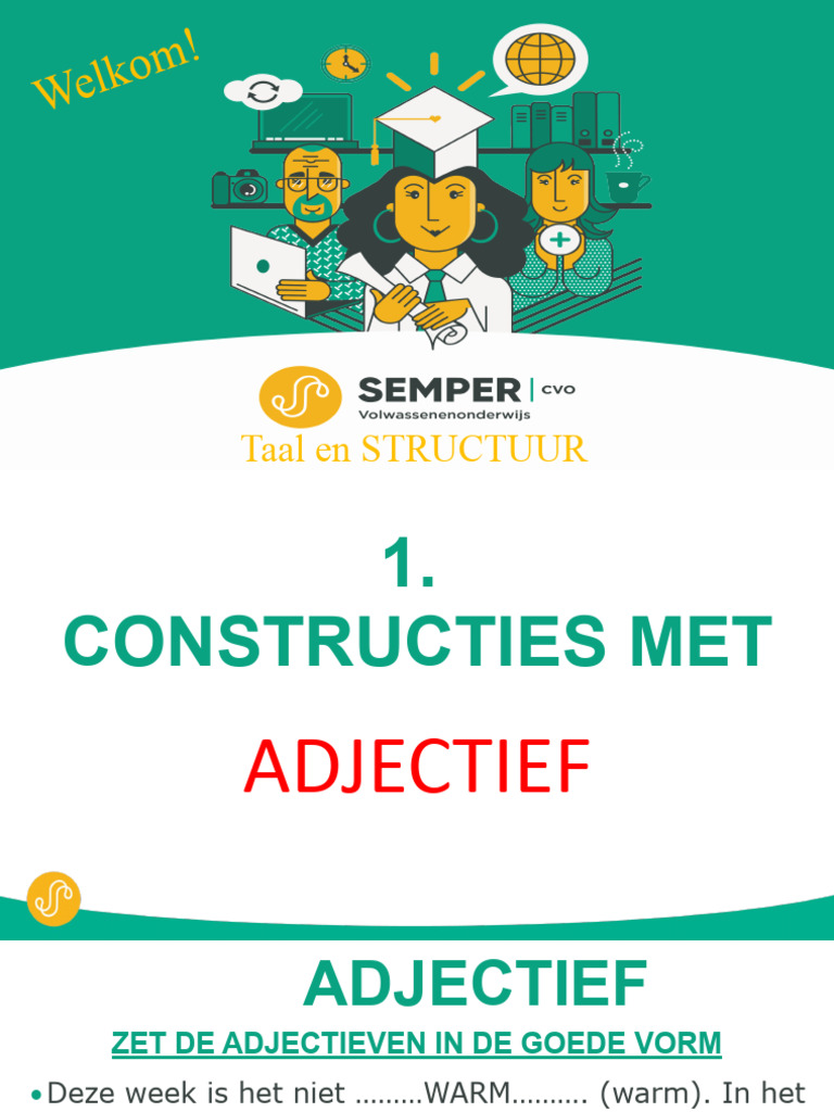 Taal en Structuur Les 2 | PDF