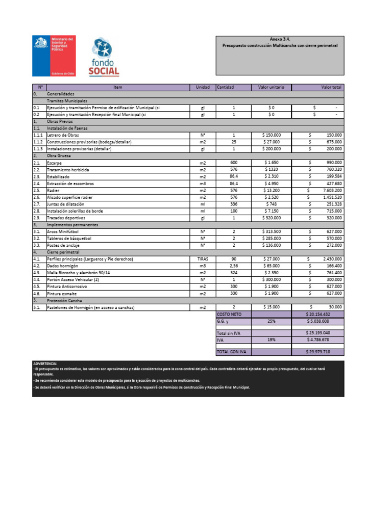 Ptto - 3 4 - Multicancha | PDF