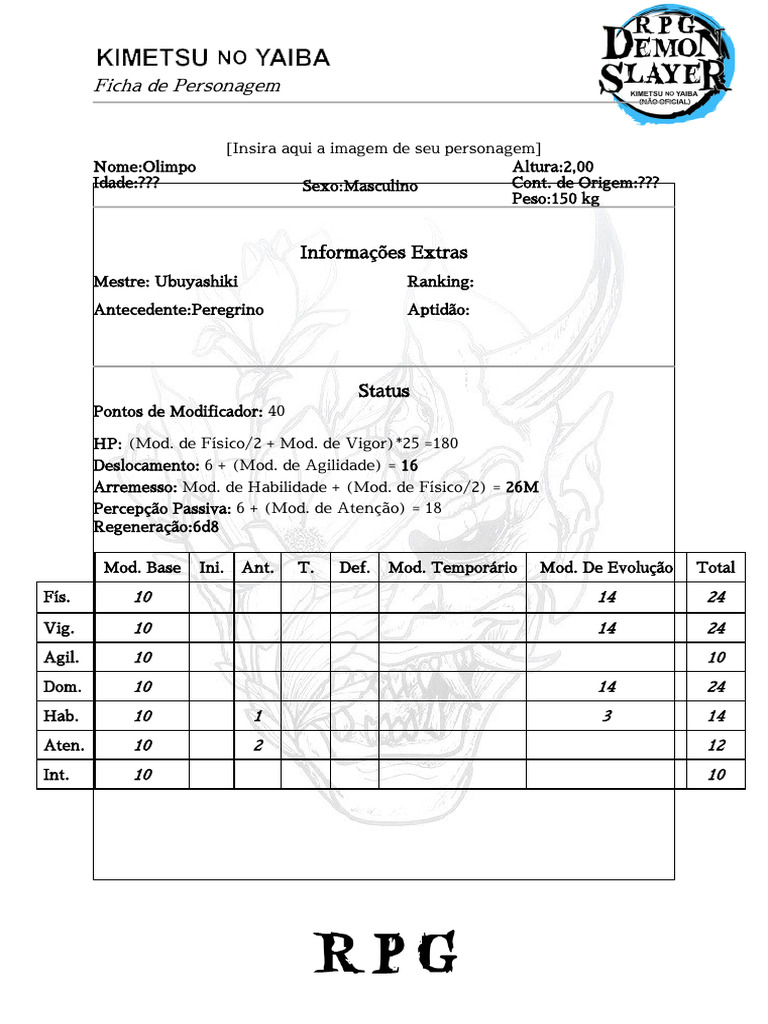Ficha_de_Oni_-_Lua_Superior | PDF