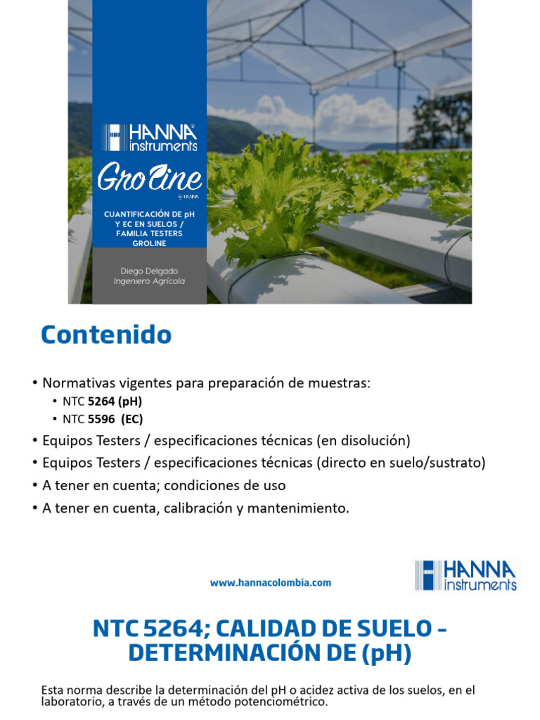 Determinacion_de_pH_y_CE_en_suelos | Descargar gratis PDF | Ph | Agua