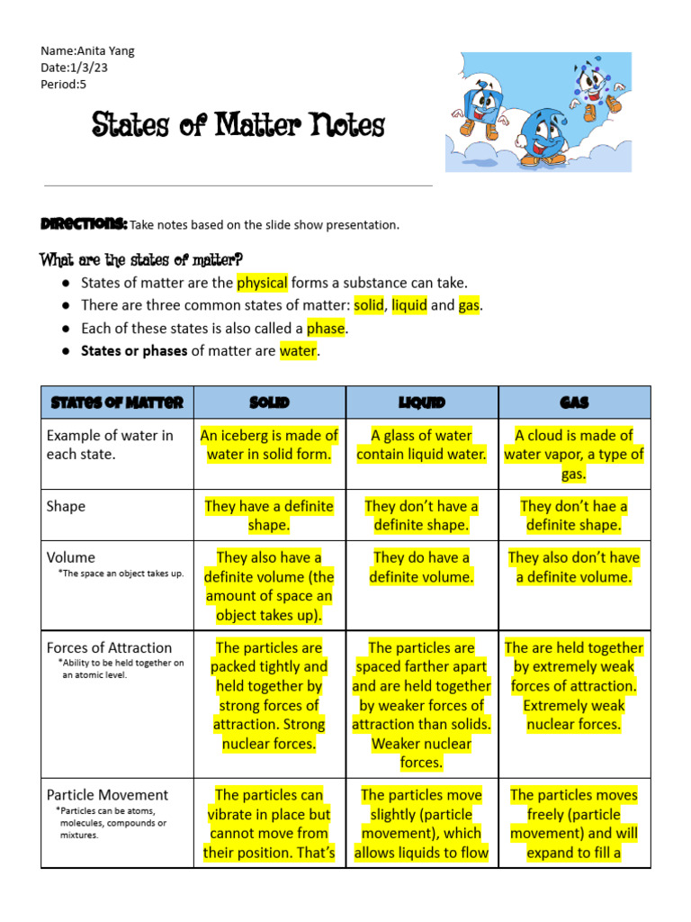 Understanding States of Matter | PDF | Phase (Matter) | Plasma (Physics)