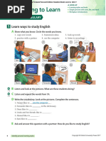 Ventures Level 4 Tests and Answer Key | PDF | Adolescence