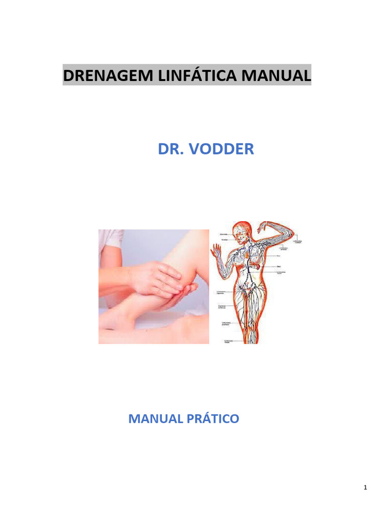 Drenagem Linfática Manual: Técnicas Práticas | PDF | Anatomia humana