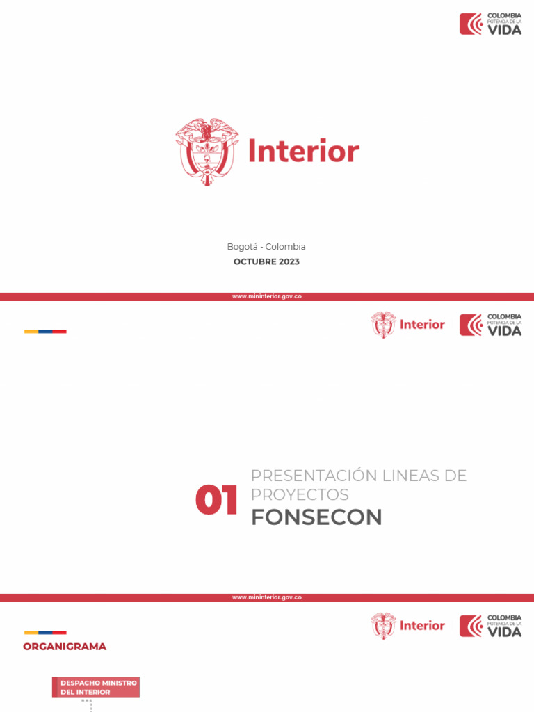 Presentación Sub Proyectos #2 | PDF | Colombia | Policía