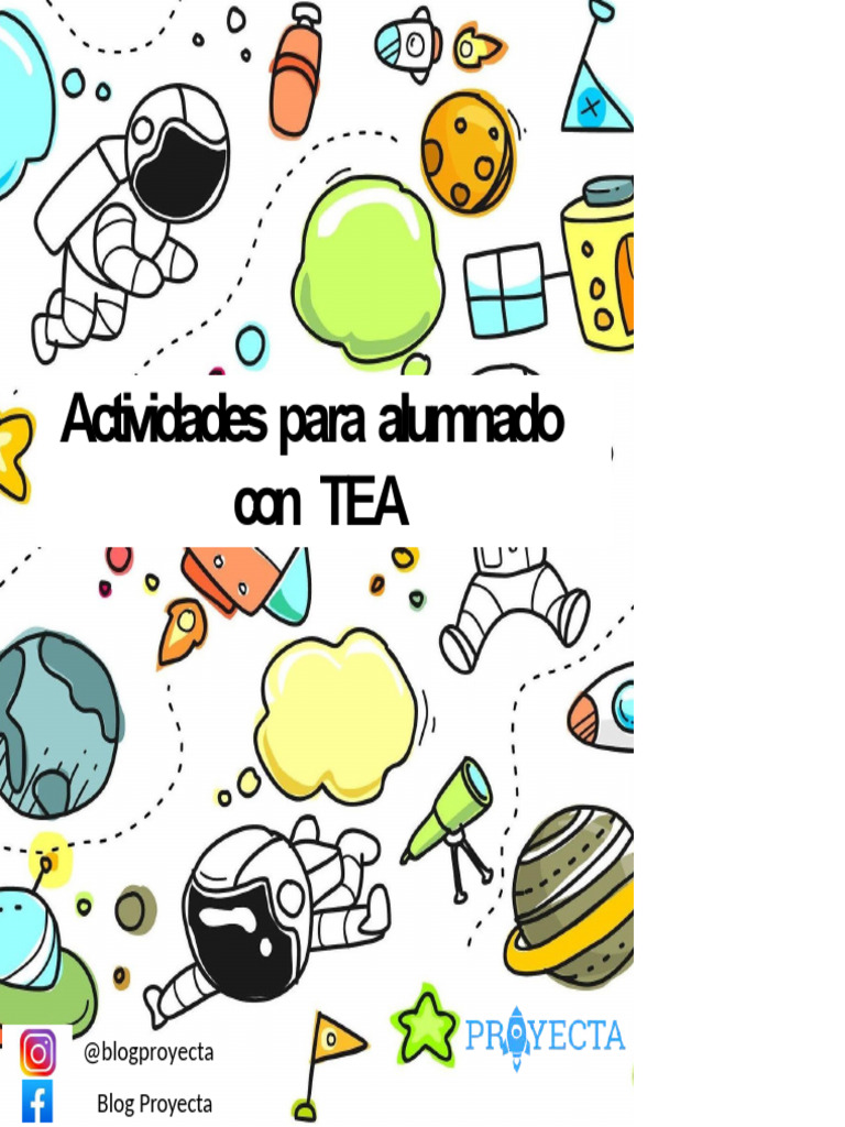 Actividades TEA para Niños | PDF | Color | Las emociones