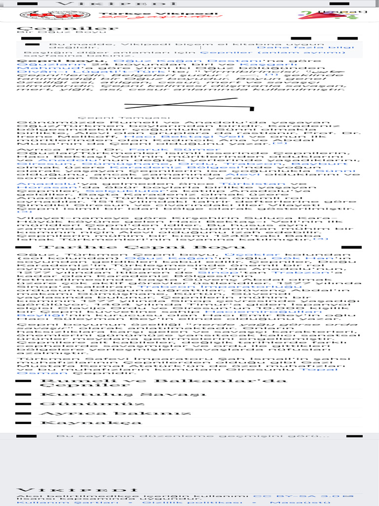 Çepniler - Vikipedi | PDF