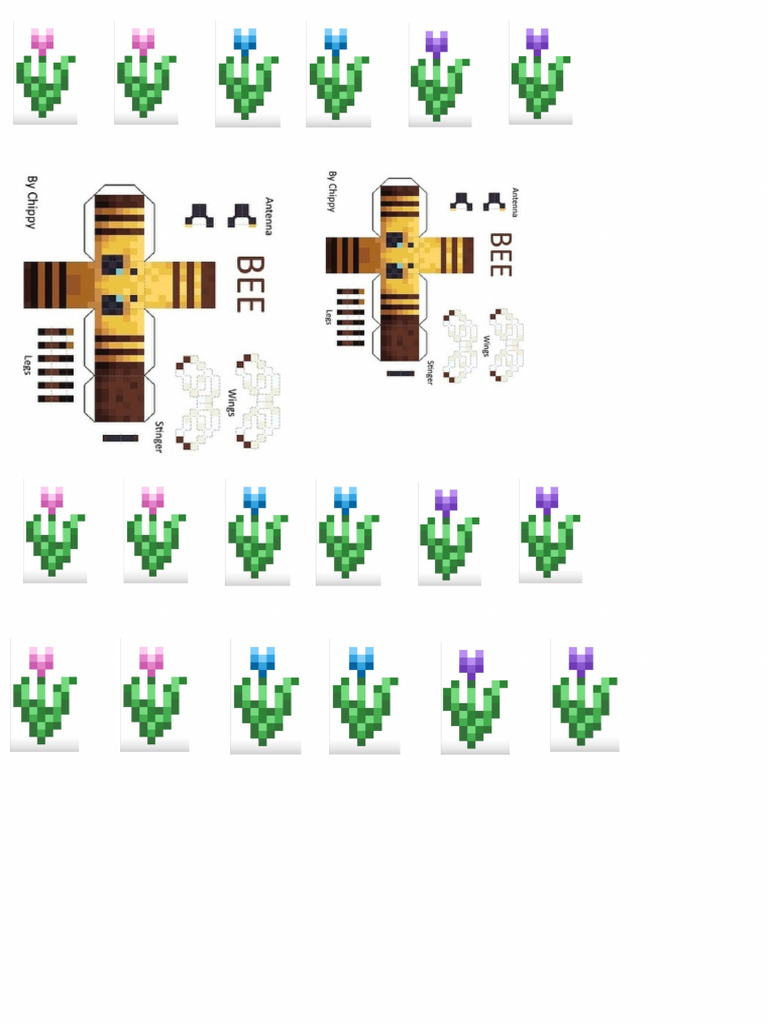 Abeja Minecraft 84653 - 0000 | PDF