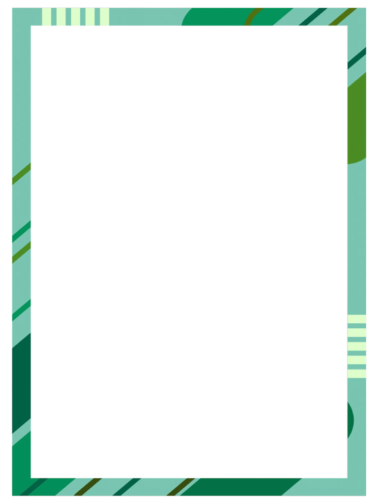 Borde Abstracto Verde | PDF