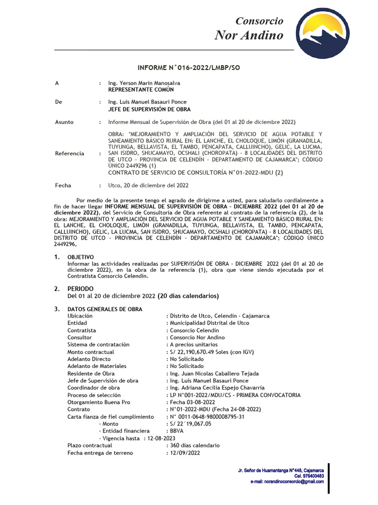 Informe N° 016-CNA-2022 - informe val 04 sup | PDF | Elementos arquitectónicos | edificio