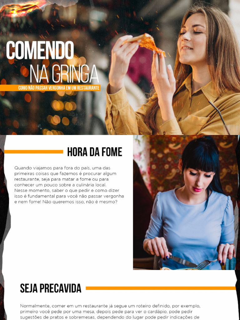 Comendo Na Gringa | PDF