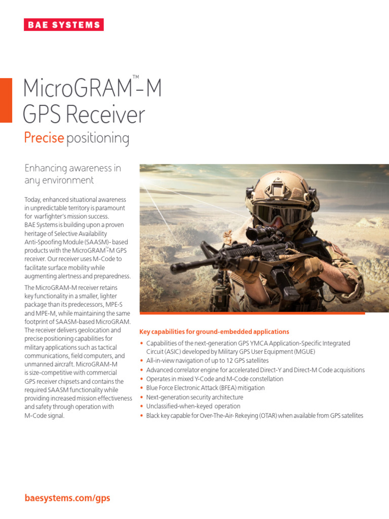20-C96-15 MicroGRAM-M+GPS+Receiver Data+sheet W | PDF | Global ...