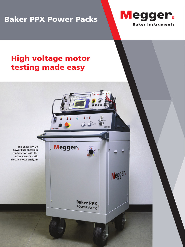 Baker - PPX - Brochure - A4 - EN - DIGITAL | PDF | High Voltage | Electric Motor
