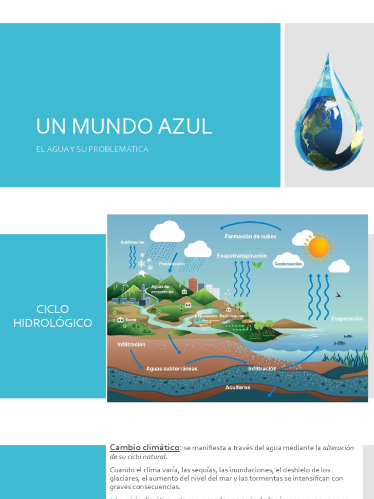 Un Mundo Azul | PDF | Agua | Precipitación