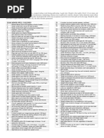 Wild Magic Table | PDF