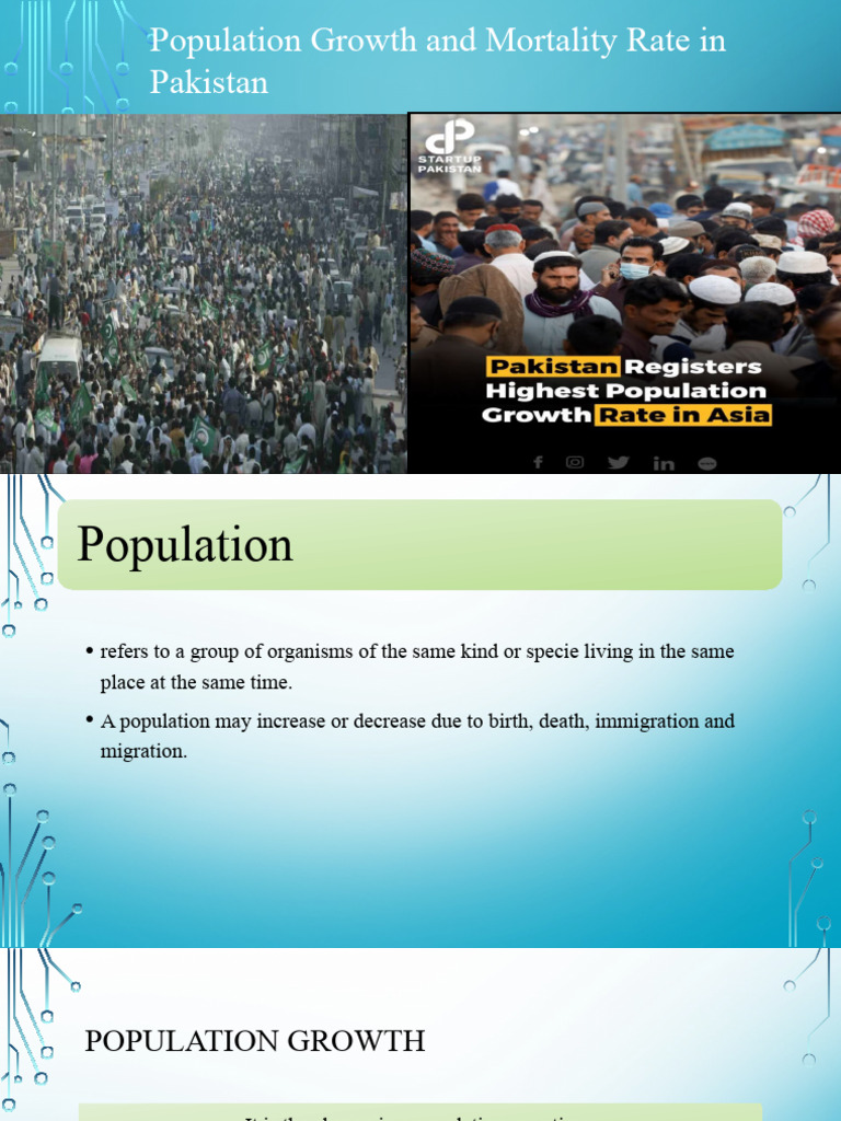 Population Growth in Pakistan | PDF