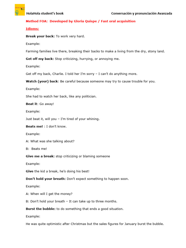 Pronunciation Conversation | PDF