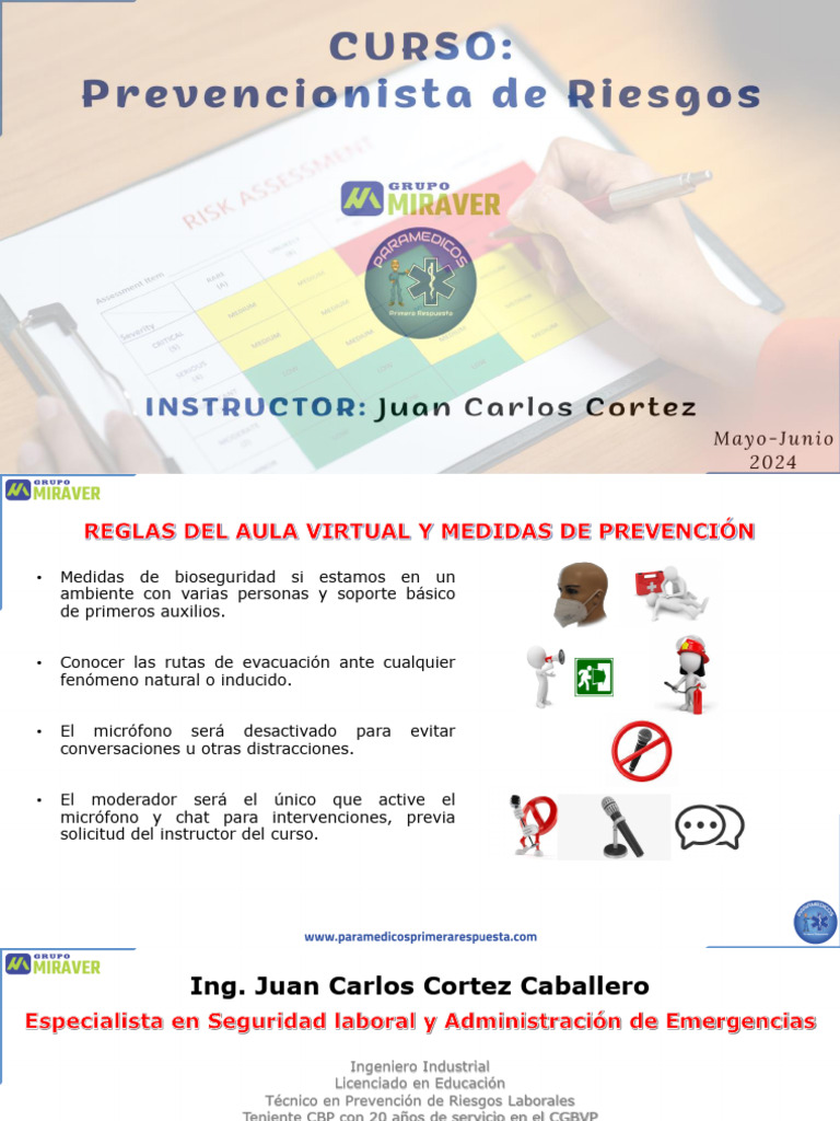 Curso Prevencionista de Riesgos - MONITOREOS OCUPACIONALES MD06 | PDF | Ventilación ...