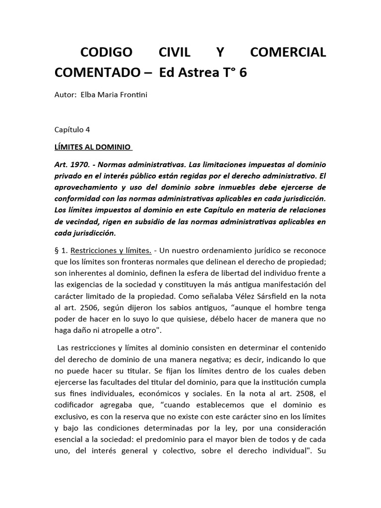 Limites Codigo Comentado | PDF | Propiedad | Jurisdicción