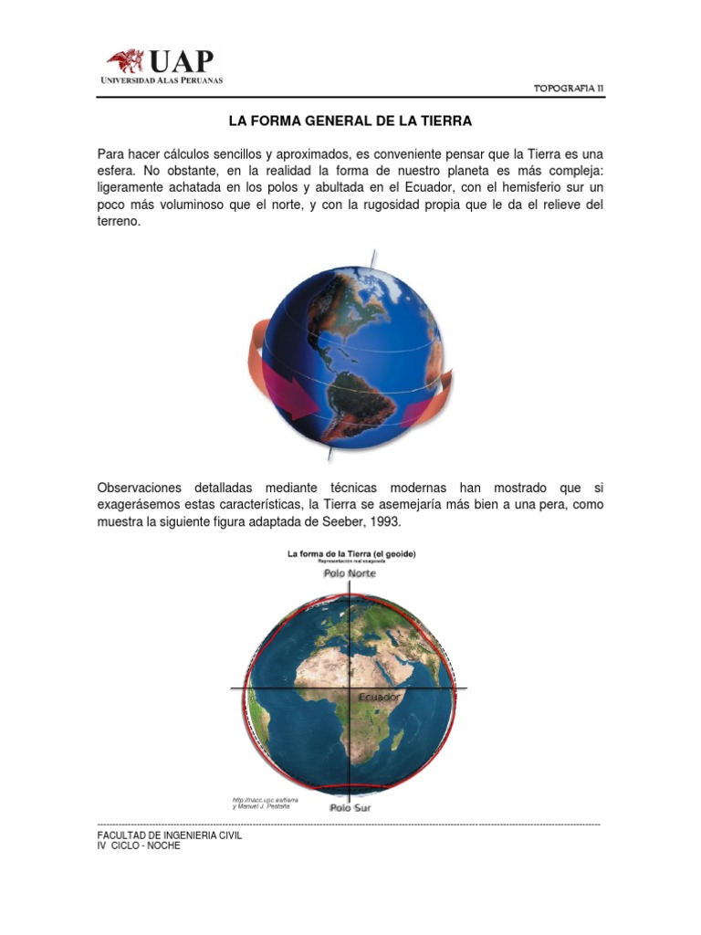 GEOIDE | PDF | Espacio | Geometría diferencial