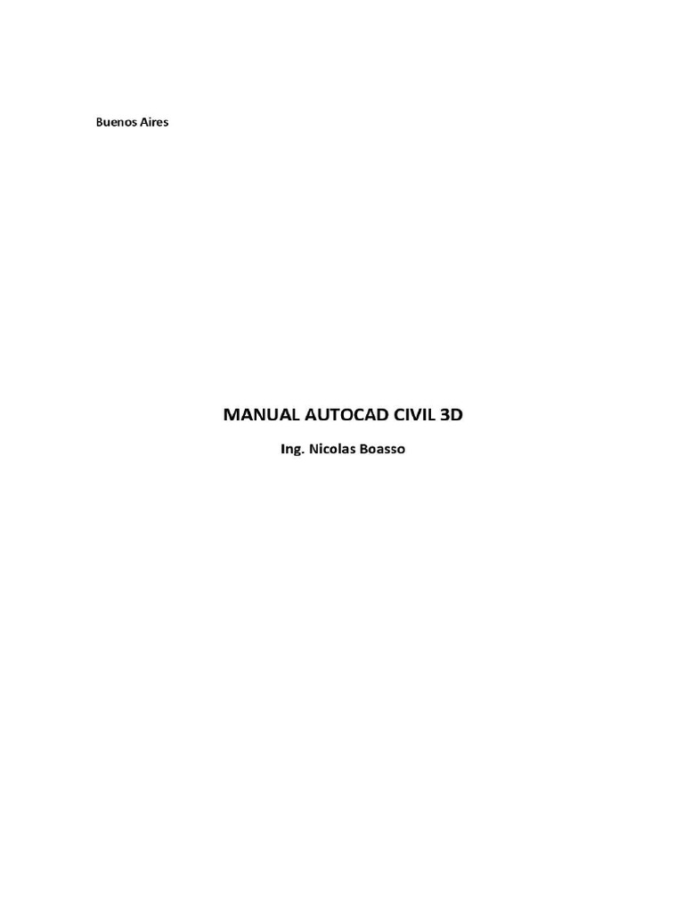 Manual Civil 3D REV 03 - Page-0001 | PDF