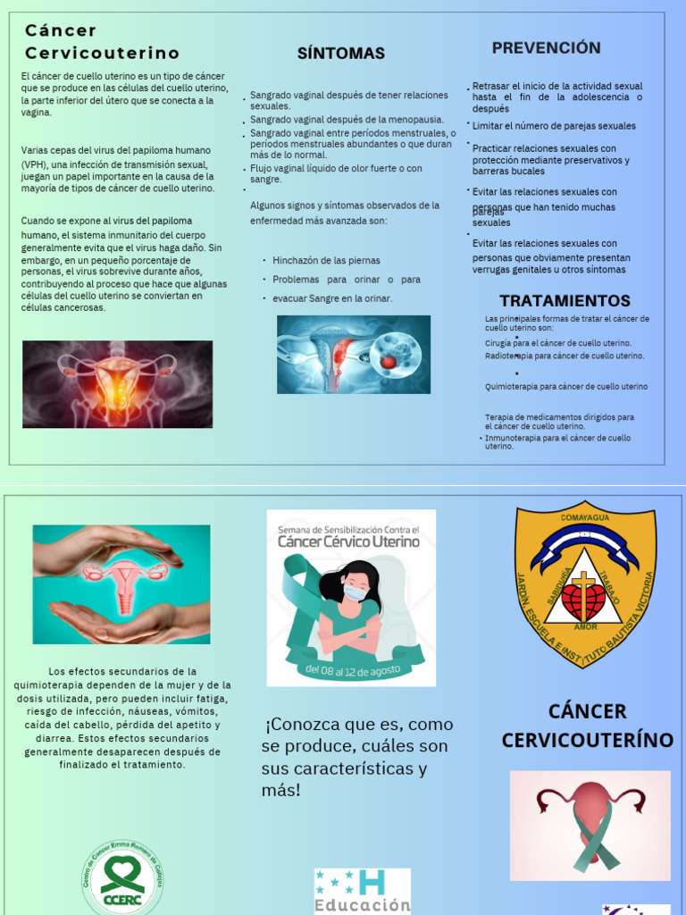 Cáncer Cervicouterino | PDF | Cáncer de cuello uterino | Cáncer