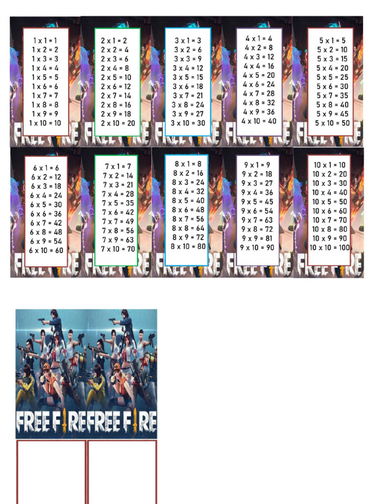 Llavero Free Fire | PDF